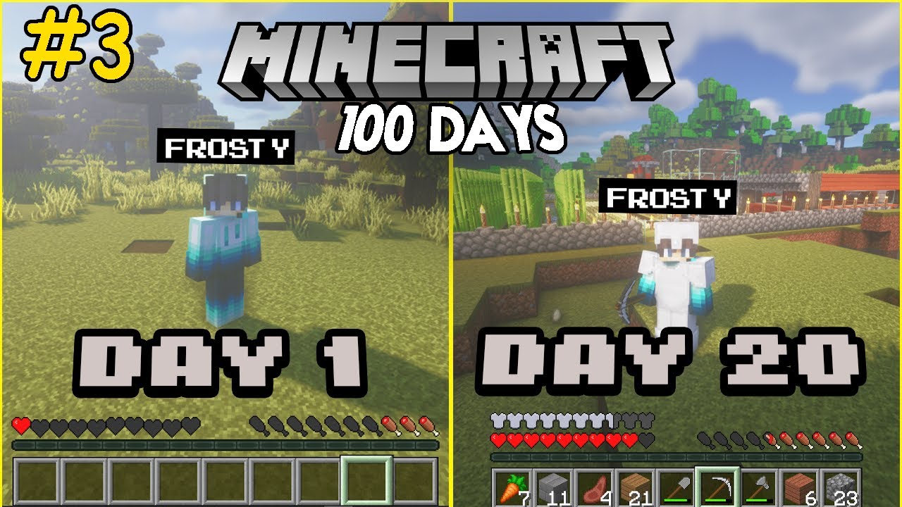 Frosty Minecraft Frosty Playz Survived 100 Days On A Survival frosty-minecraft-frosty-playz-survived-100-days-on-a-survival
