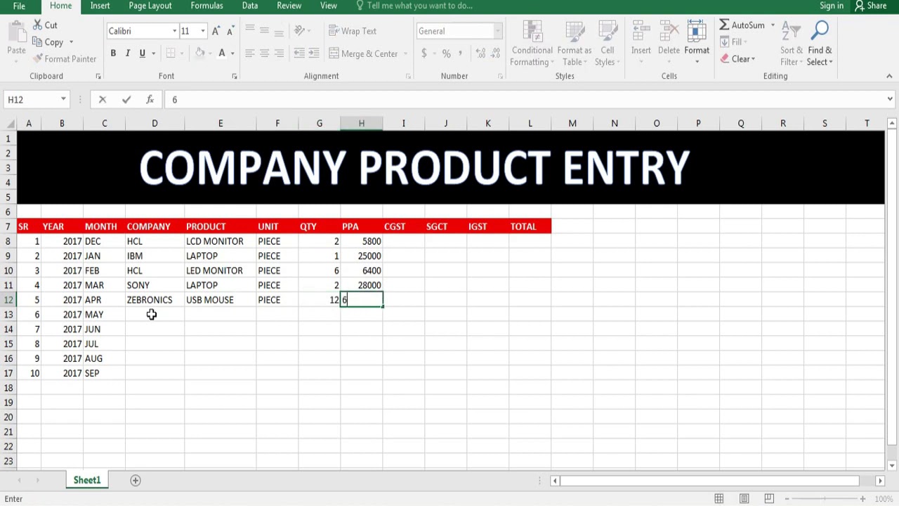 Portfolio Data Entry - YouTube