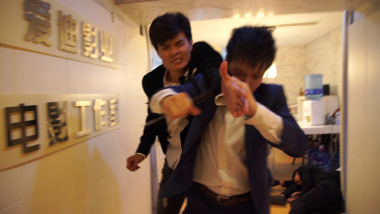 SHORT ACTION SCENE: The Resignation Letter fight scene part1 - YouTube