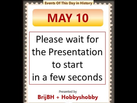Events of this day in history - EOTD_0510_May-10 - YouTube