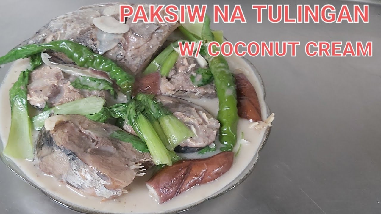 PAKSIW NA TULINGAN WITH COCONUT CREAM | PHILIPPINES | @Adeline Official ...