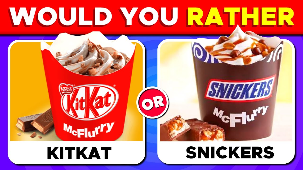 Would You Rather - Ice Cream Edition 🍦 - YouTube