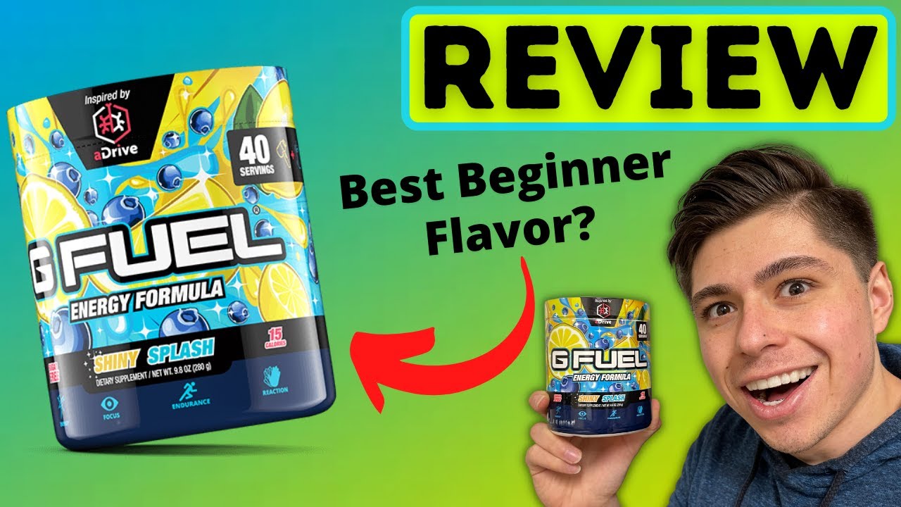 Shiny Splash GFUEL Flavor REVIEW! - YouTube