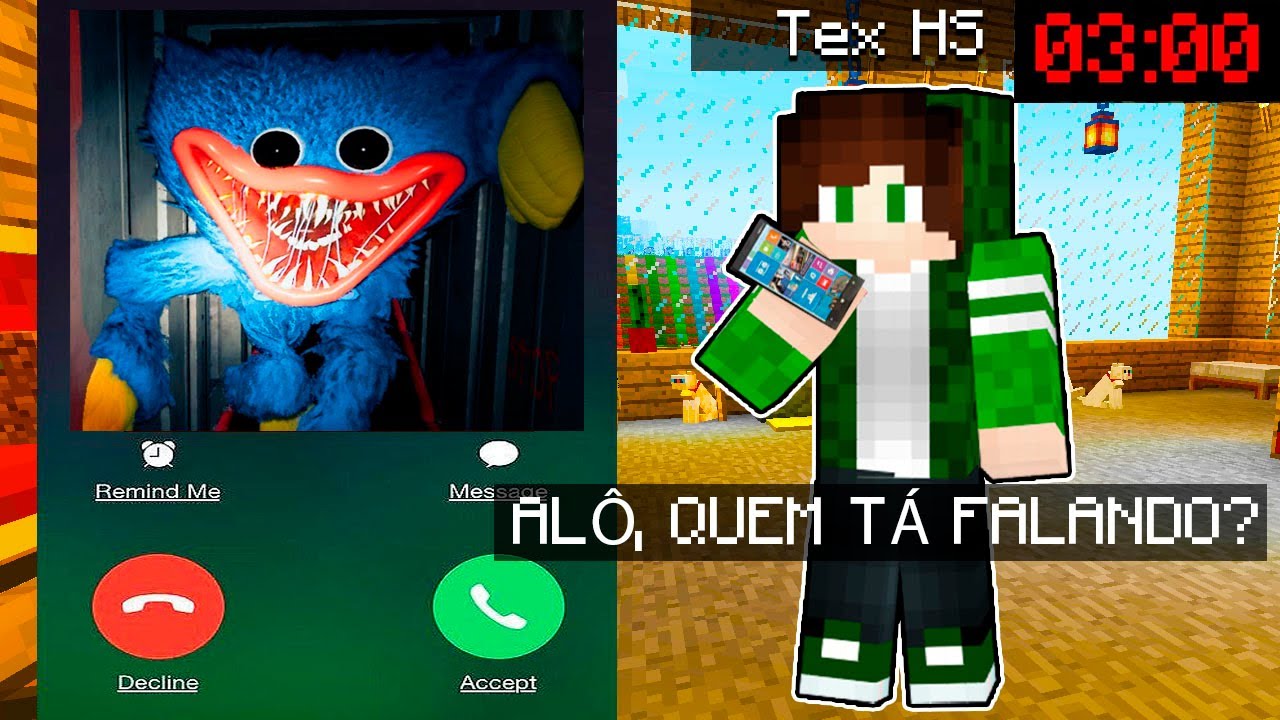 TEX HS ÀS 3 HORAS DA MANHÃ! O BICHO AZUL DO MAL ATACOU O TEXHS NO ...