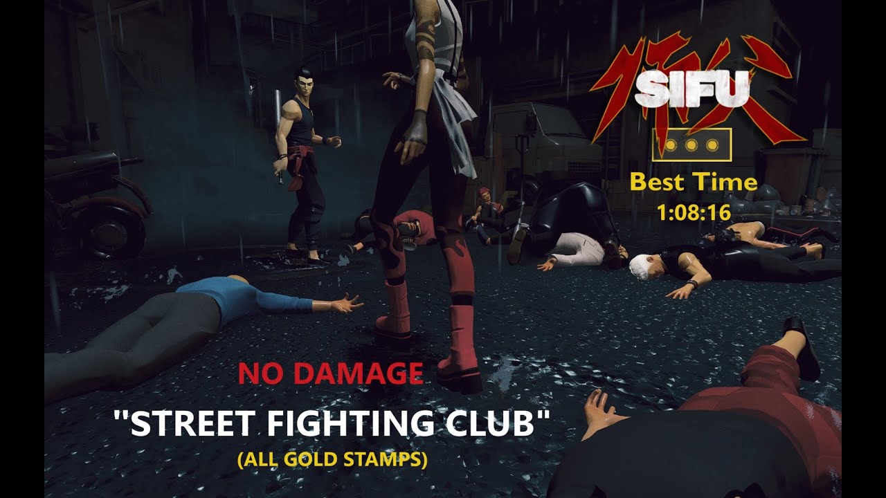 Sifu - "Street Fighting Club" | GOLD STAMPS | NO DAMAGE - YouTube