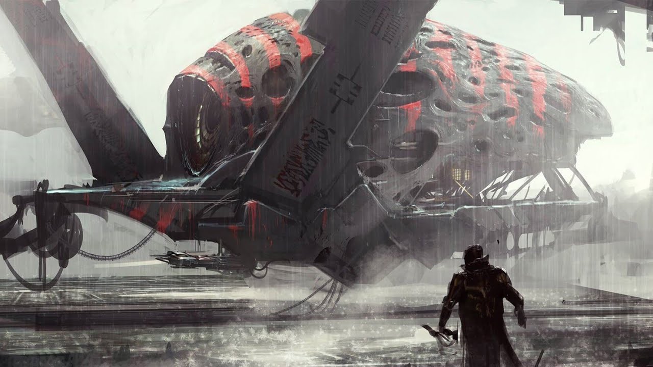 Sakaaran Fleet of Spacecrafts | Necrocraft Explained | Retro 3000 - YouTube