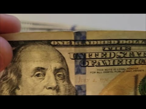 $100 Bill Search Great Info No Finds While Hunting for Error Notes and ...