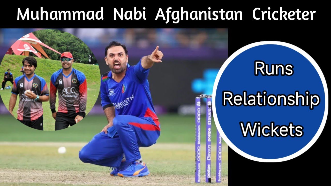 Afghanistan Cricketer Muhammad Nabi Biography | Afghanistan Cricket ...