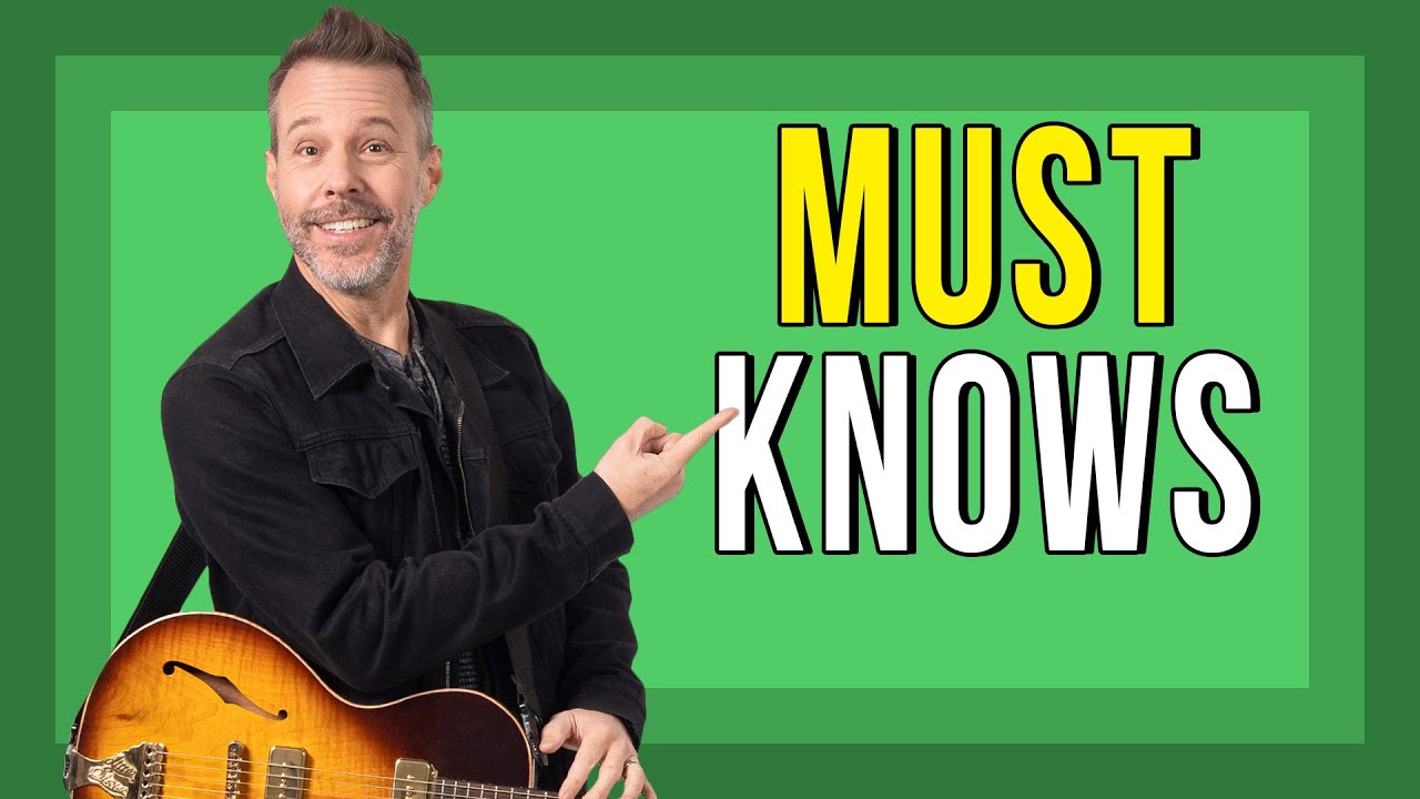 Top 5 Beginner Guitarist Must Knows - YouTube