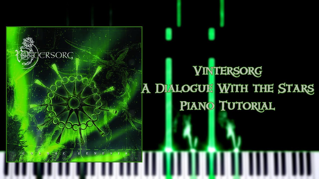 Vintersorg - A Dialogue With The Stars - Piano Tutorial - YouTube