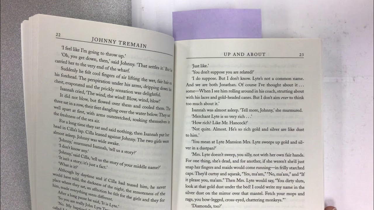 Johnny Tremain by Esther Forbes and illustrated by Lynd Ward, read ...