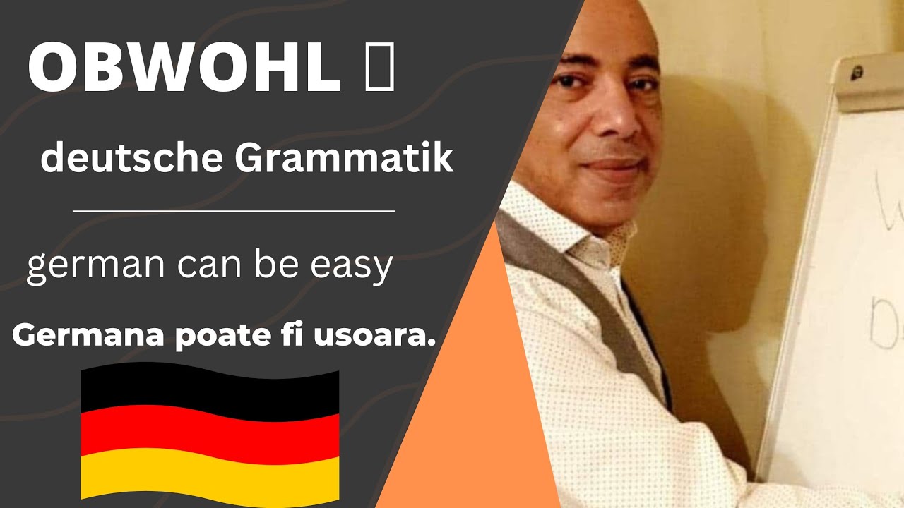 Lernen Sie die Konjunktion ( obwohl ) mit Beispielen , deutsche ...