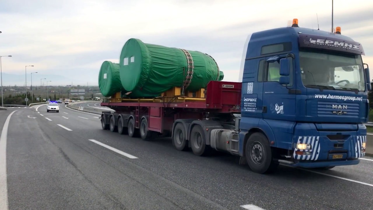TRANSPORT OF LP ROTOR PTOLEMAIS UNIT V - YouTube