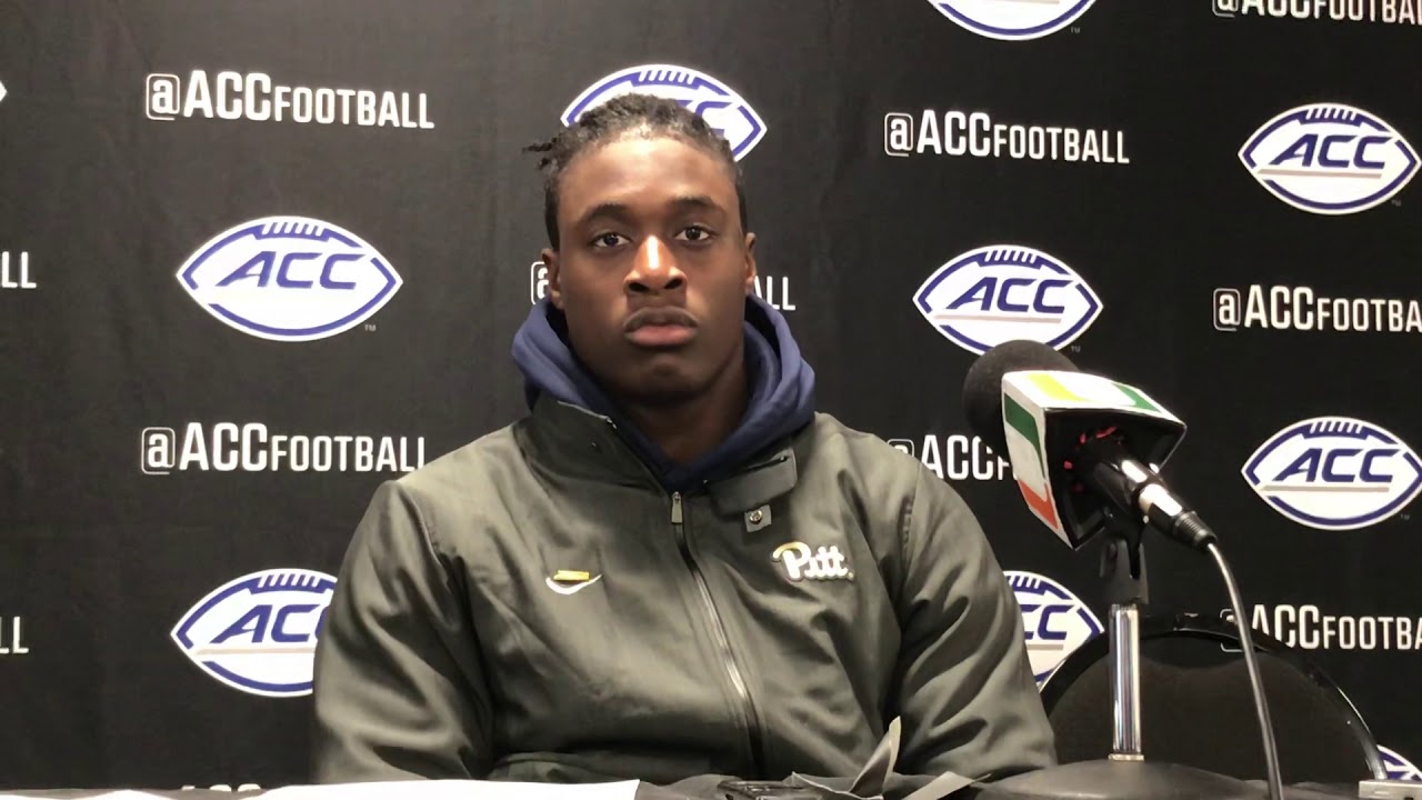 Pitt football on Panther-Lair.com - Seun Idowu Miami postgame 11/24 ...