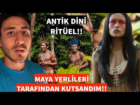 Guatemala'da MAYALARIN ANTİK DİNİ RİTÜELİNE KATILDIM!! Bakın MAYA YERLİLERİ NEYE İNANIYOR!
