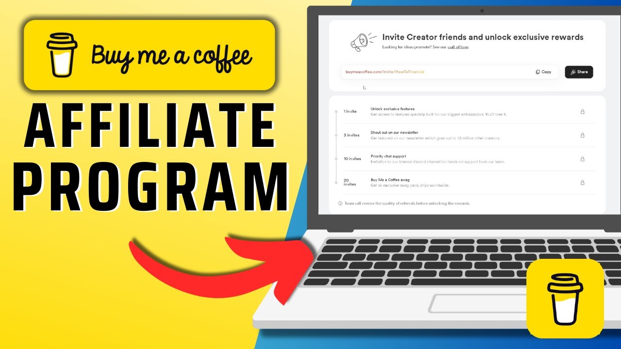 How To Join Buy Me A Coffee Affiliate Program (2025) - YouTube
