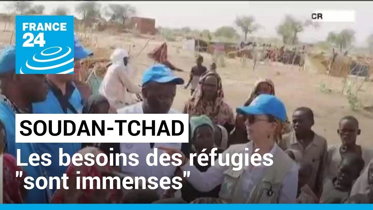 Réfugiés soudanais au Tchad : "Les besoins sont immenses" • FRANCE 24 - YouTube