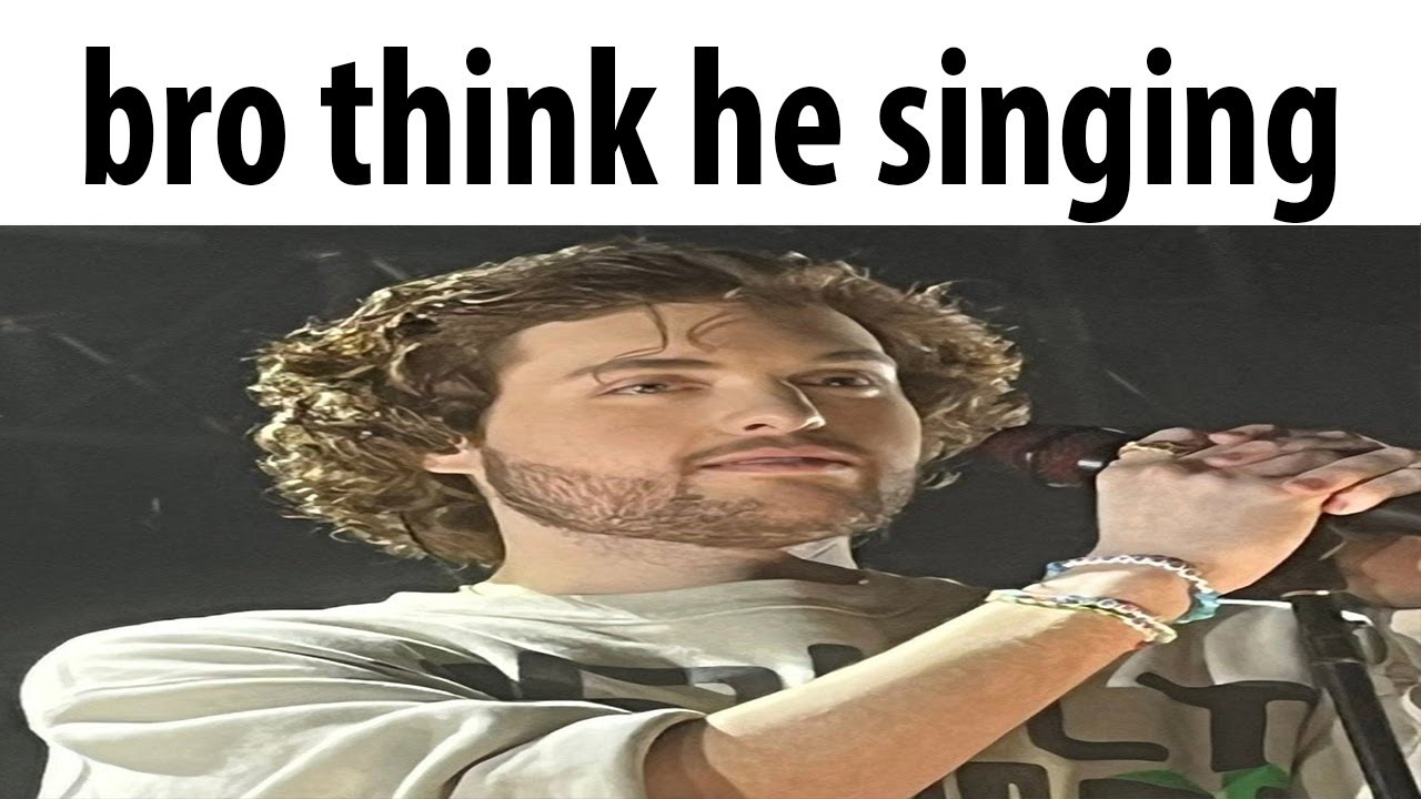 bro think he singing - YouTube