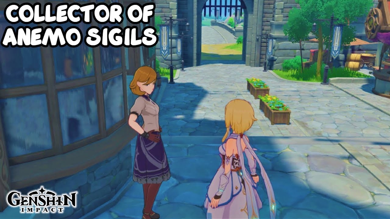 Collector of Anemo Sigils - Genshin Impact - YouTube