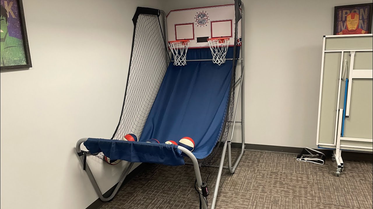Pop-A-Shot Home Dual Shot Basketball Game (Part 1) - YouTube