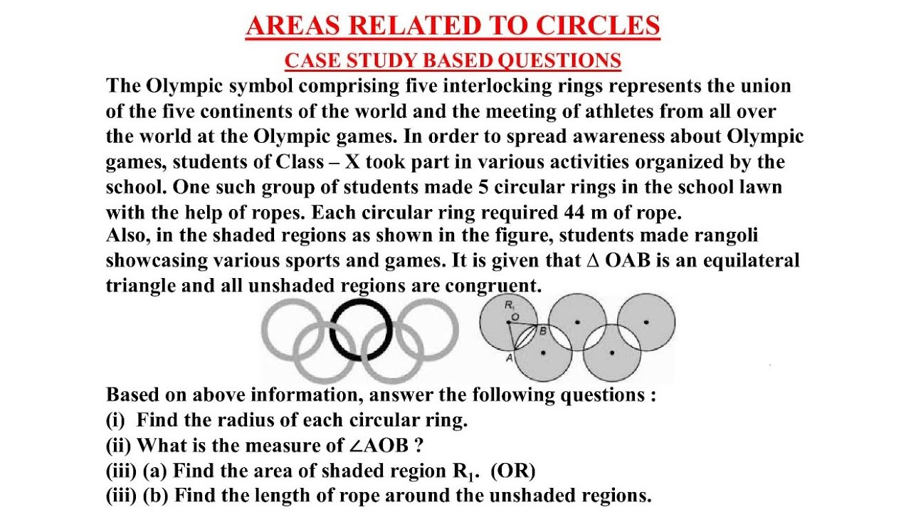 The Olympic symbol comprising five interlocking rings represents the ...