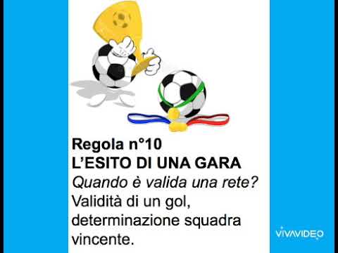 LE 17 REGOLE DEL GIOCO DEL CALCIO - YouTube