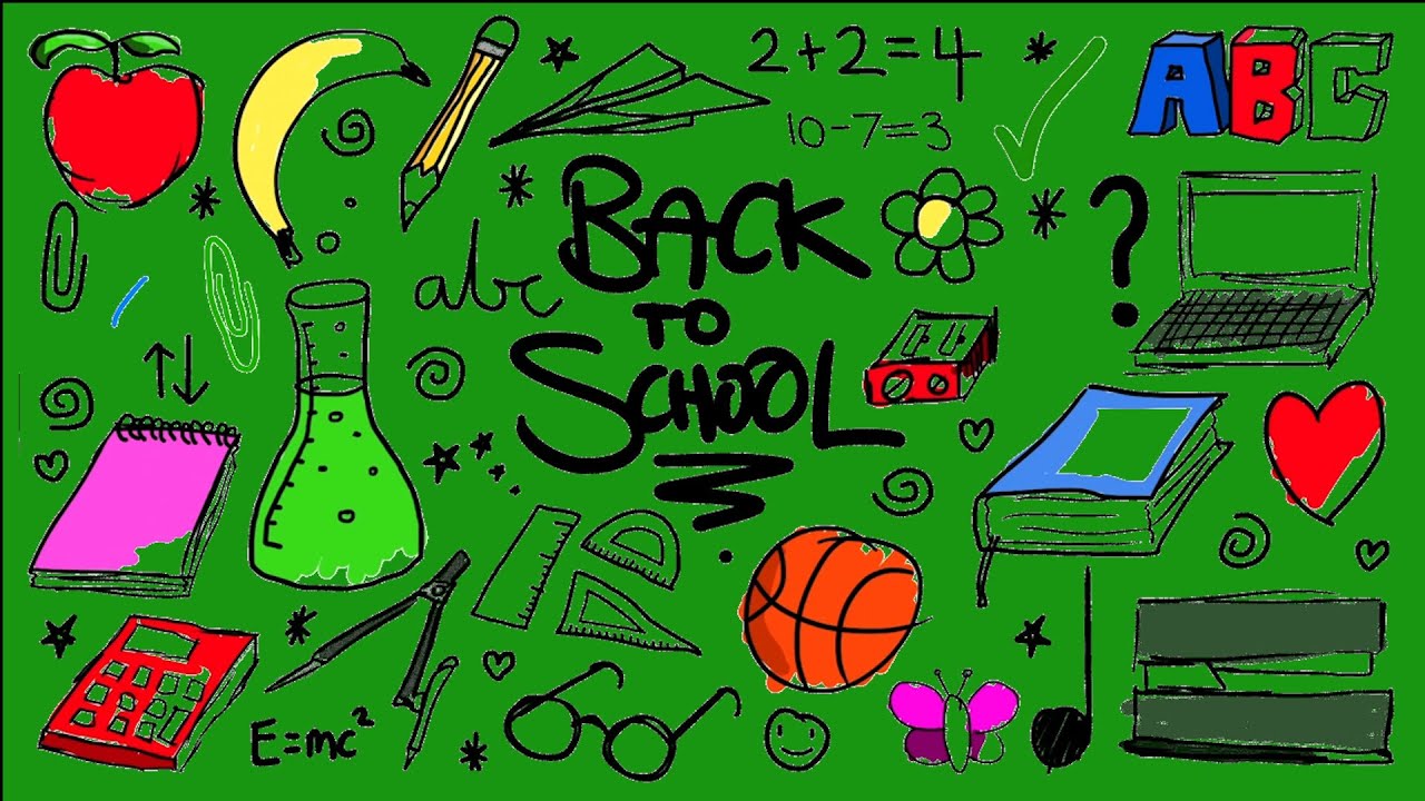 Back to School GreenScreen Pack 📓🎒 green screen effects back to school ...