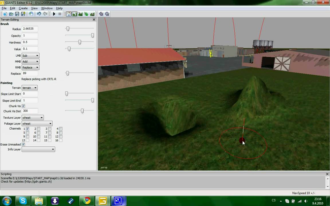 Giants Editor - terrain edit - Landwirtschafts simulator 2011 - YouTube