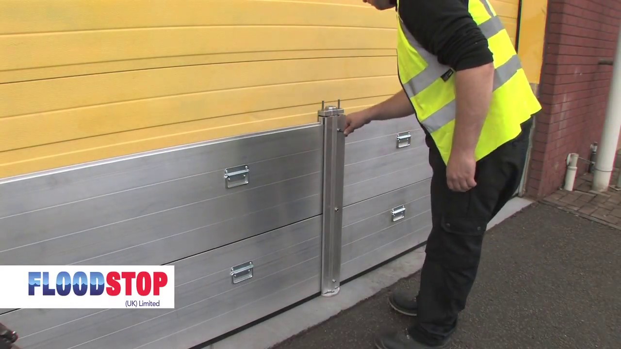 Nautilus Flood Barrier System at Floodstop Ltd. - YouTube