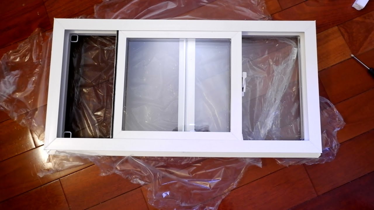 15 Minute Air Conditioner Installation into Large Side Sliding Window ...