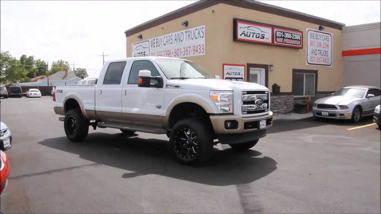 2012 Ford F-350 Super Duty FX4 4x4 KING RANCH POWERSTROKE DIESEL ...