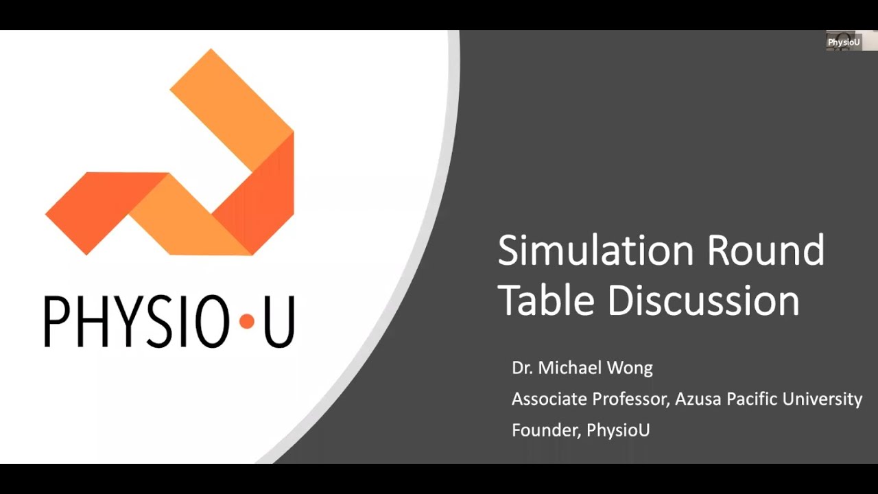 Faculty Webinar: Enhance student learning with PhysioU Simulations ...