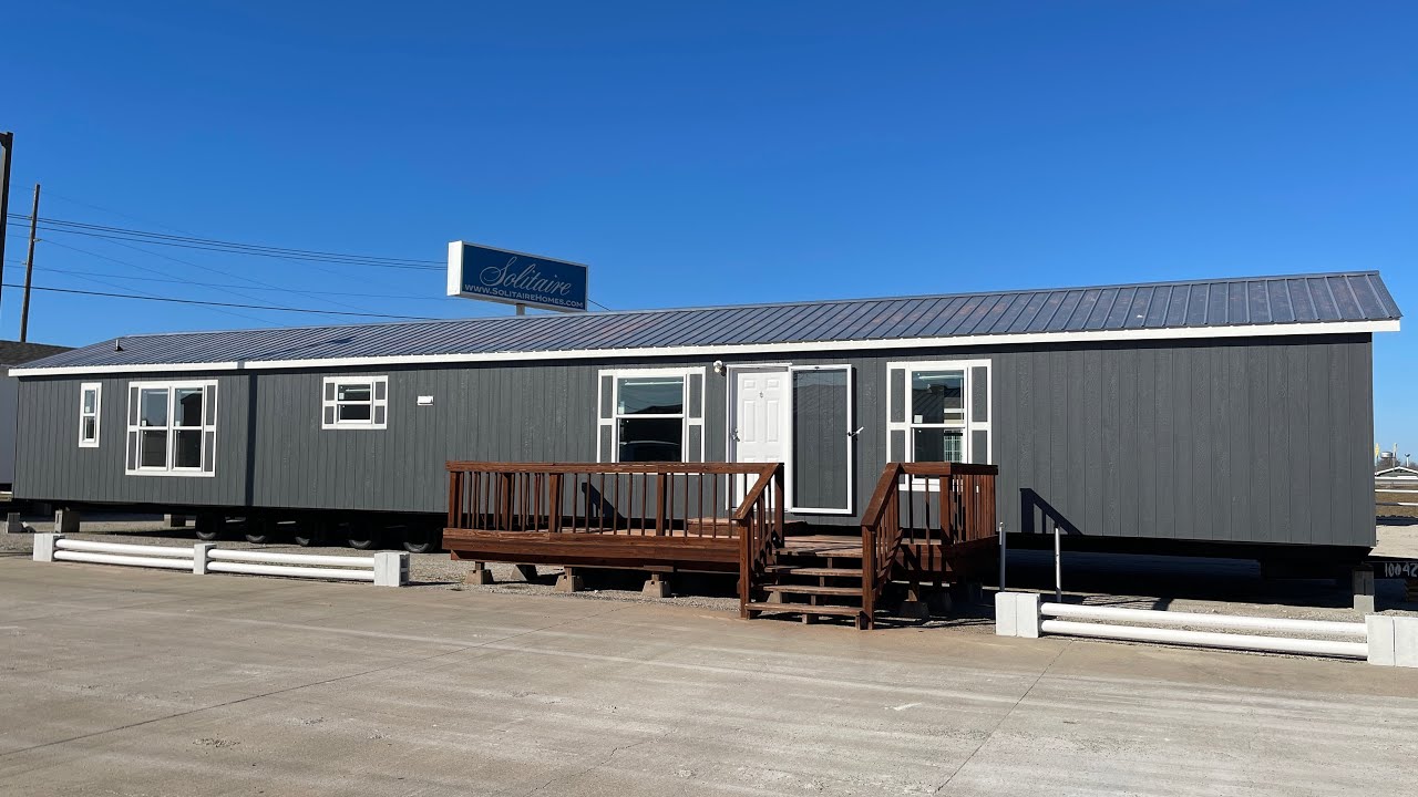 Solitaire Homes 376 AKA 16763B - YouTube