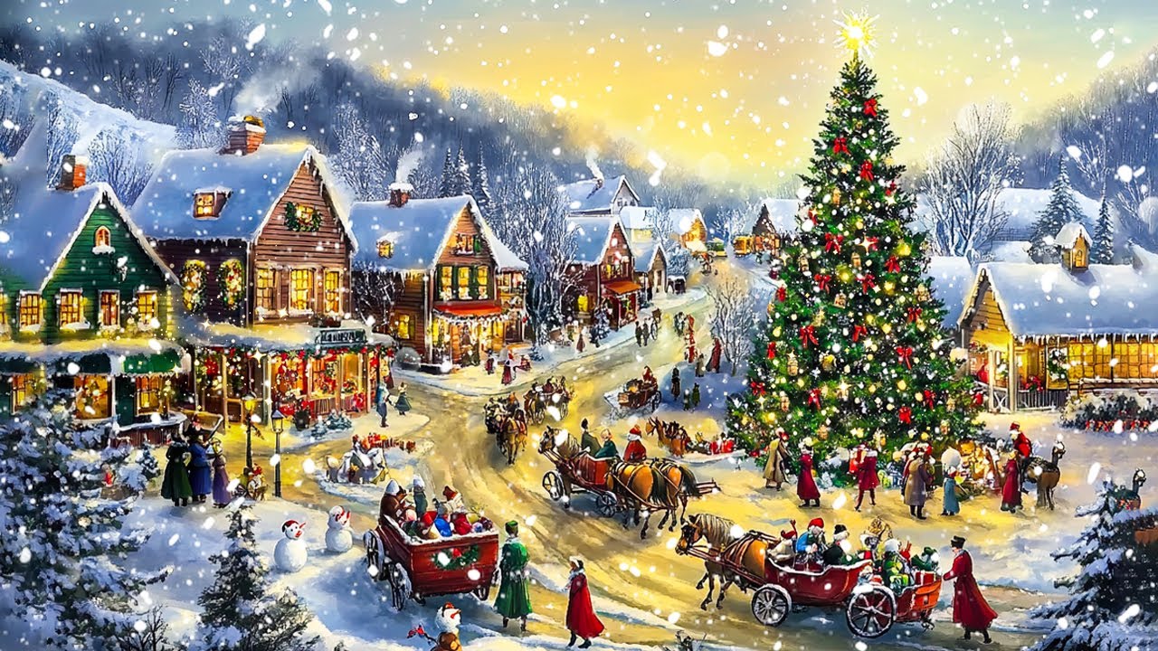 Soft Christmas Piano Music & Quiet Christmas Ambience 2025 to Relax and ...