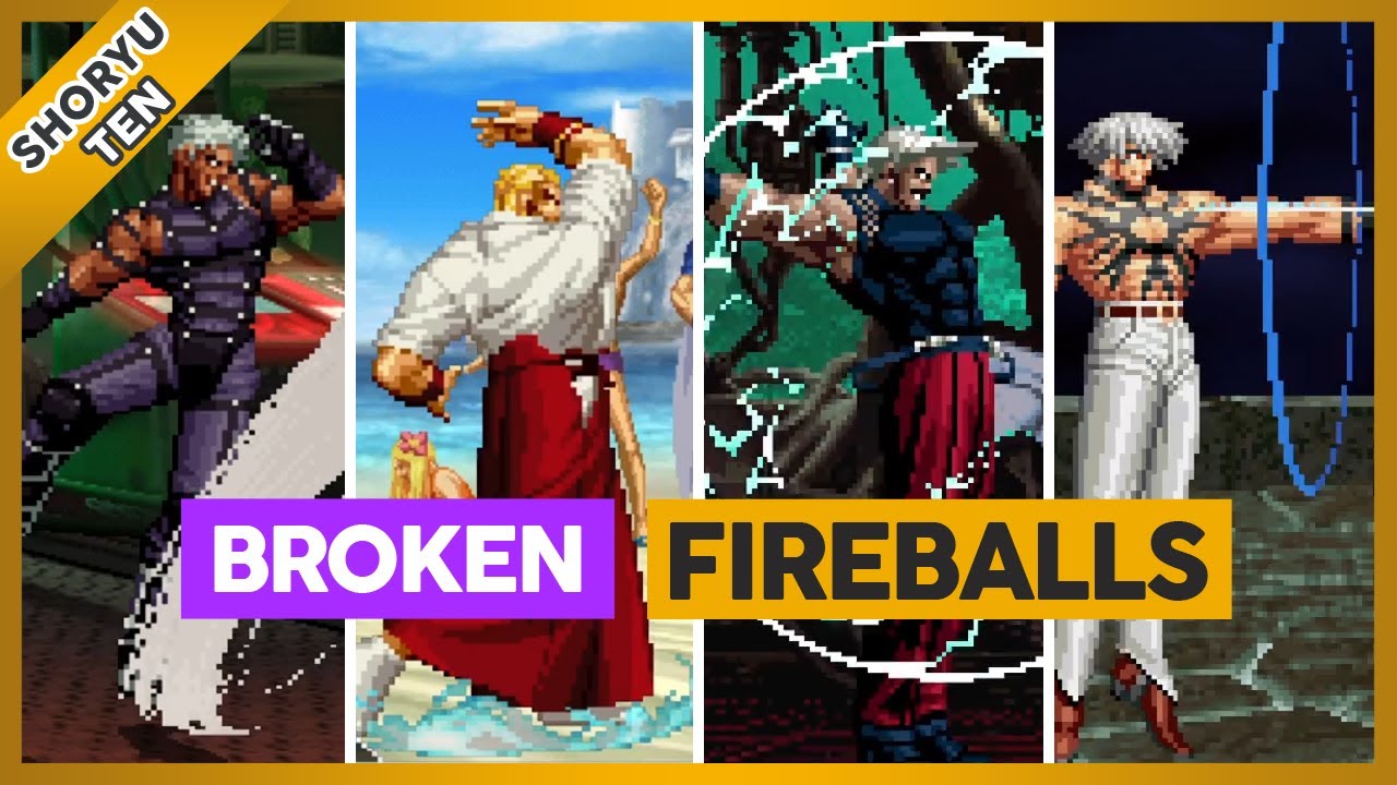 Top 10 Most DEVASTATING Fireballs in KOF - YouTube