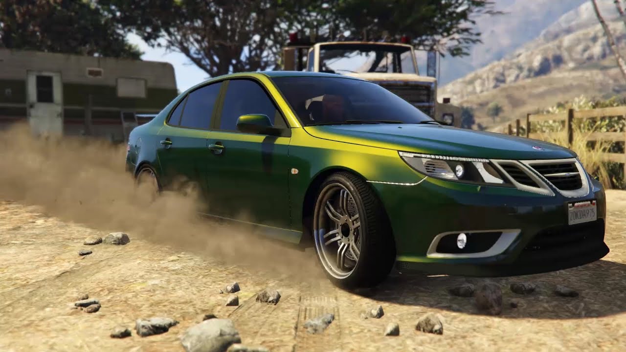 GTA V Saab 9-3 Turbo X (Car Mod) - YouTube