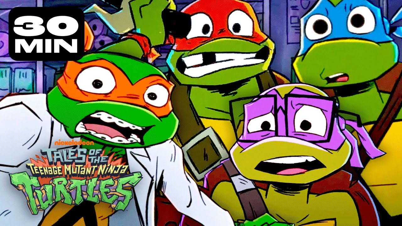 Ninja Turtles WEIRDEST Moments for 30 Minutes Straight! 🤨 | Tales of ...