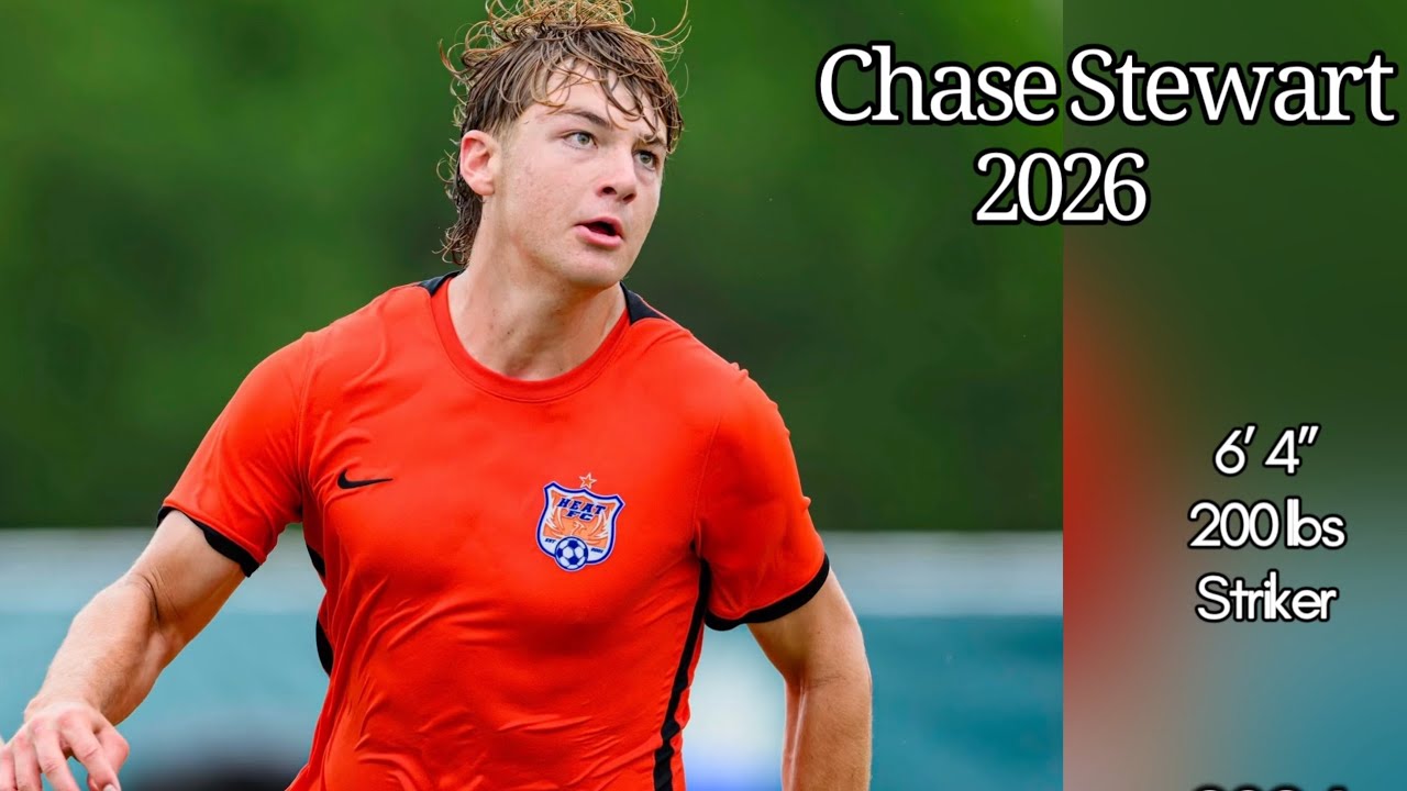 Chase Stewart - ECNL All-American class of 2026 (update 9/24) - YouTube