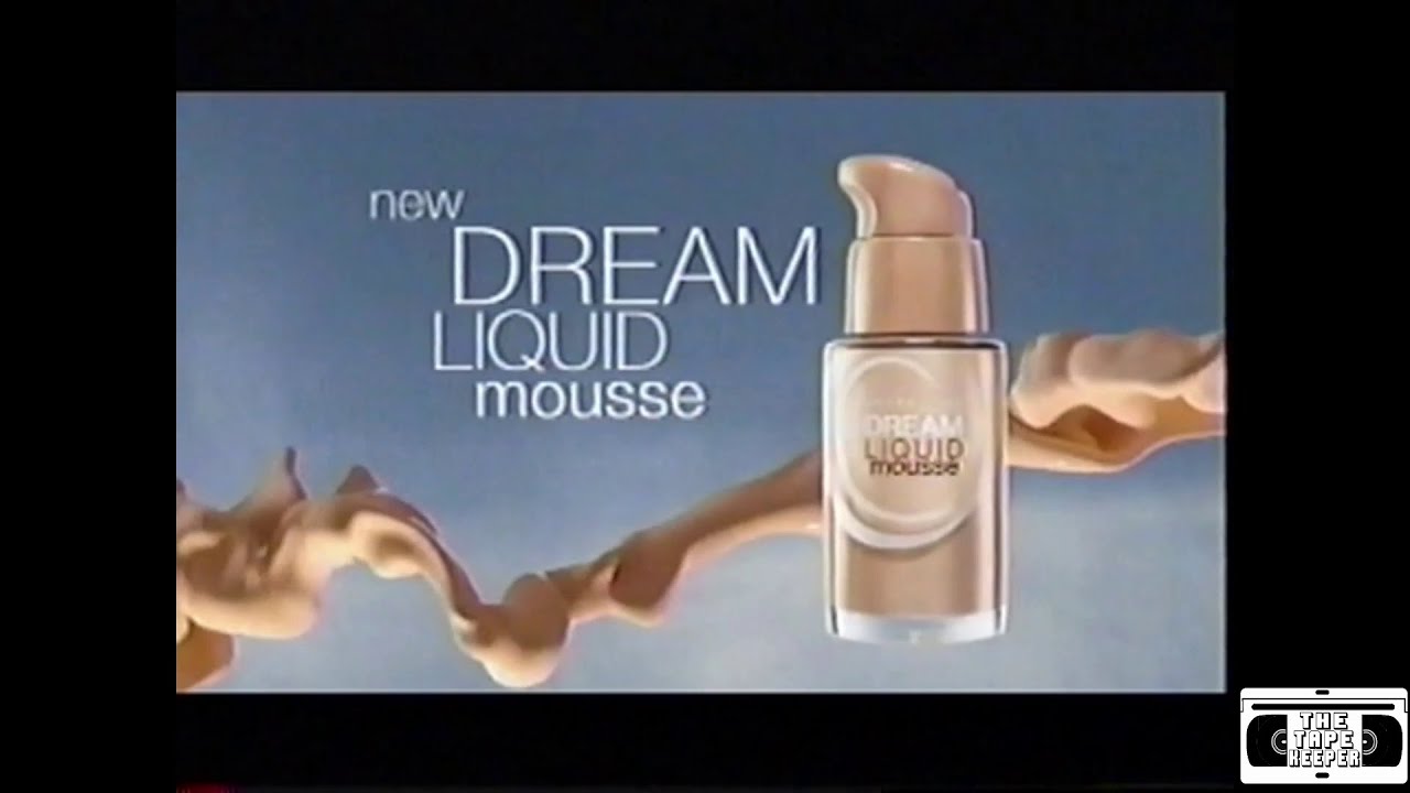 Maybelline Dream Liquid Mousse Foundation Commercial - 2009 - YouTube