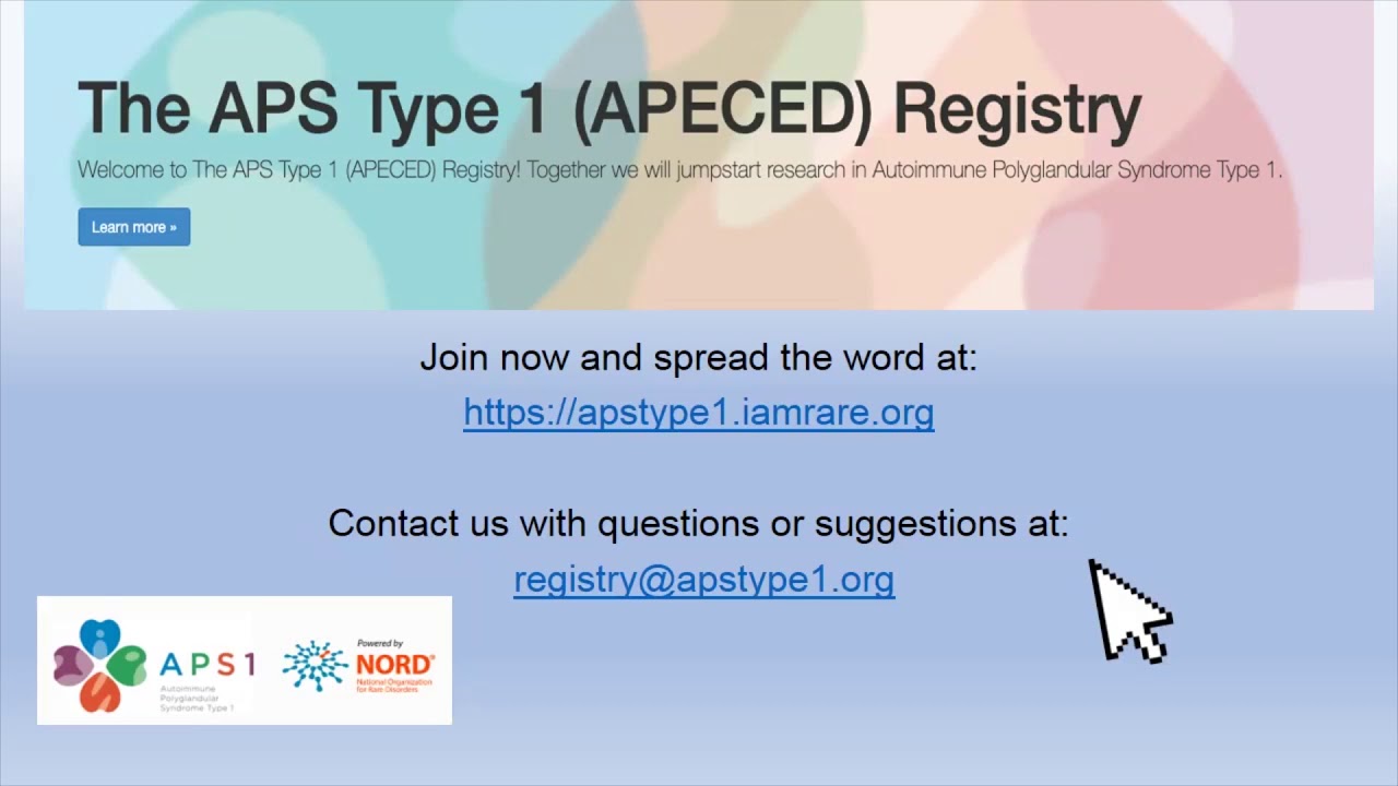 APS-1/APECED in 2019: New Knowledge on Managing the Individual Patient ...