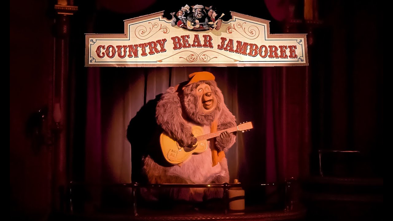Country Bear Jamboree Full Show HD Magic Kingdom Walt Disney World 2021 ...