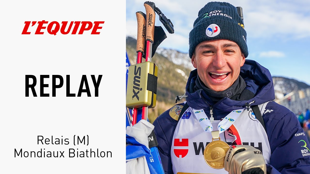 Mondiaux Biathlon 2025 - Le replay intégral de la victoire française ...
