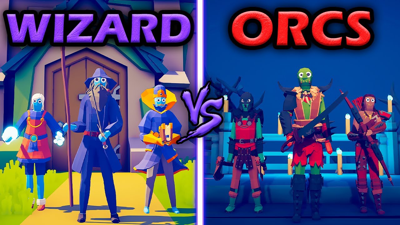 GREATEST WIZARDS vs MIGHTY ORCS - Totally Accurate Battle Simulator ...