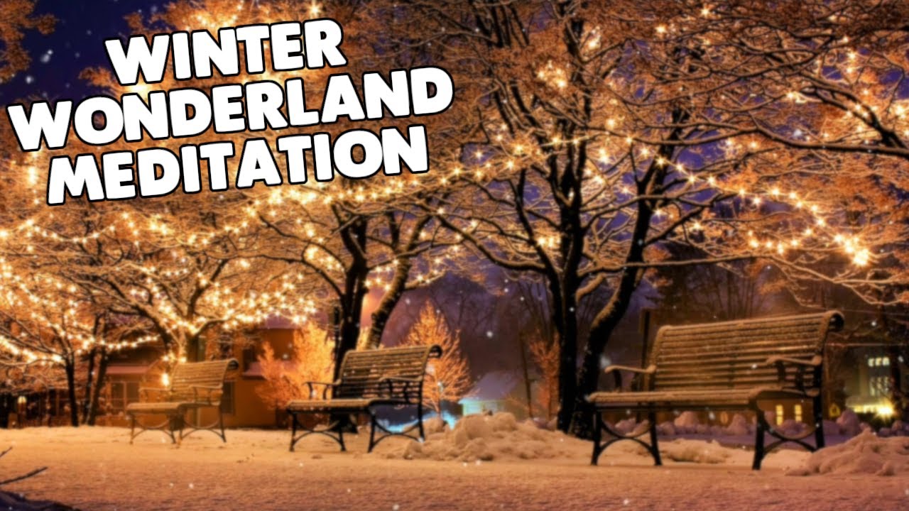 Winter Wonderland Meditation ️️⛄| 1 Hour • Relaxing Winter Ambience ...