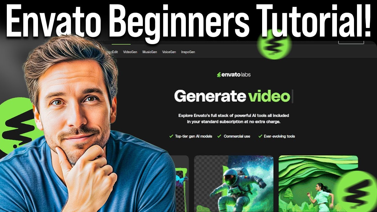 How to Use Envato Elements AI Video Generator (Beginner Tutorial) - YouTube