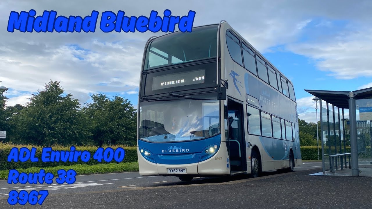 Route 38 | McGill’s Midland Bluebird | ADL Enviro 400 Trident | 8967 ...