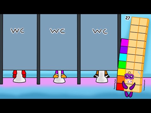 Full!! who is in the toilet, come out quickly - Numberblocks fanmade ...