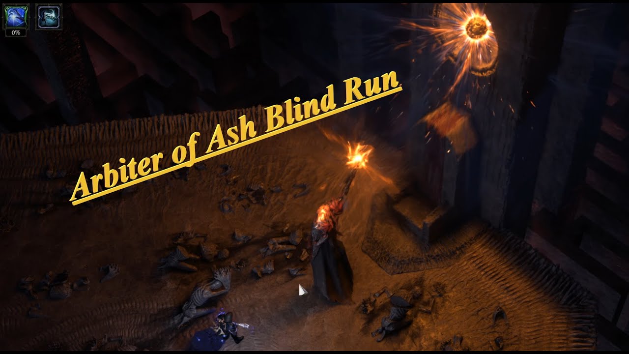 Arbiter of Ash Pinnacle Boss Fight - PoE 2 - Ice Strike Invoker Monk ...