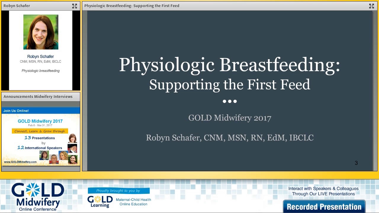 Interview with Robyn Schafer for our upcoming GOLD Midwifery Conference ...