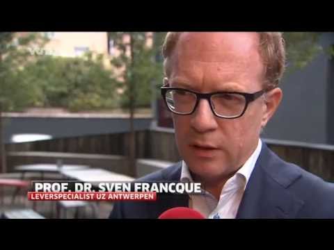 VTM Nieuws met prof. Sven Francque over Hepatitis C - YouTube